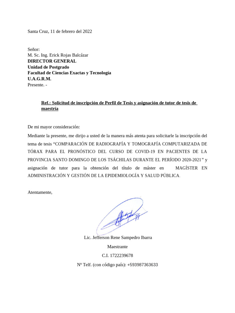 Ficha de Inscripcion de Tema Jefferson | PDF