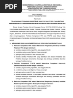 Percepatan Pemenuhan Sertifikasi Kompetensi PPK Negara Tersertifikat PNT Di Kementerian PU | PDF