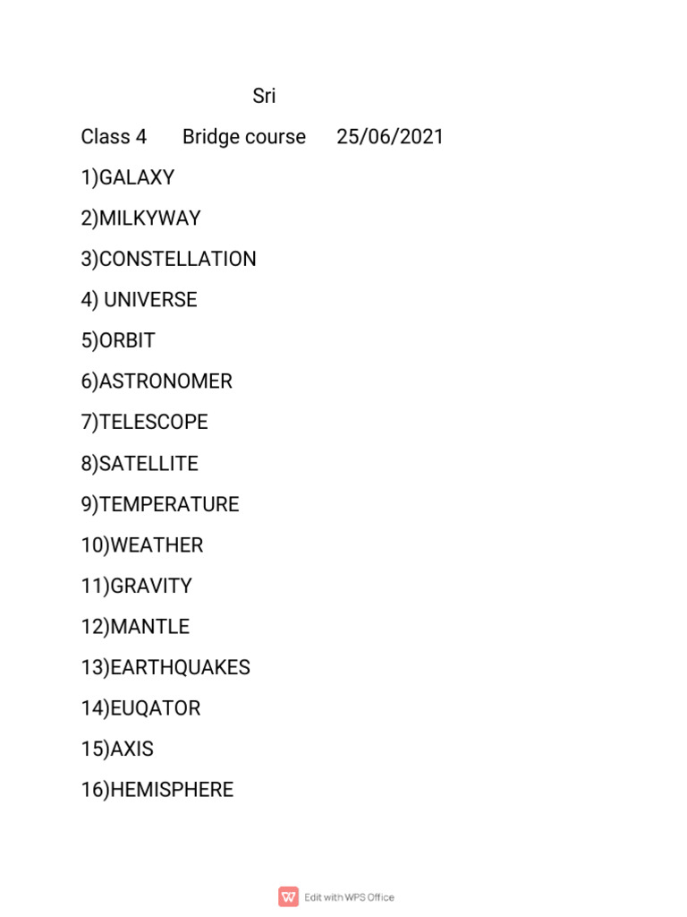 Difficult Words | PDF