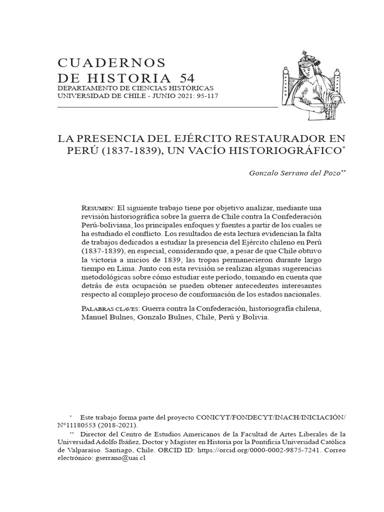 Serrano Del Pozo Fuente 8 | PDF | Perú | Chile