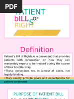 Patients' Rights Charter Guide SA | PDF | Health Care | Informed Consent