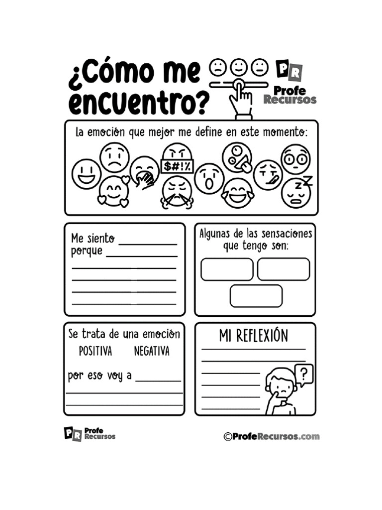 Actividad de Identificar Emociones | PDF