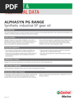 Castrol Alpha SP 150 Data Sheet | PDF | Lubricant | Gear