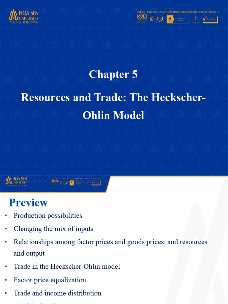 Heckscher-Ohlin Model Overview | PDF | Labour Economics | Comparative ...