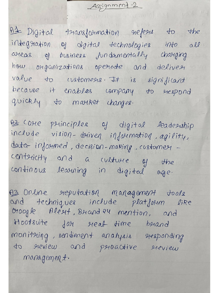 DSMM Assignment 2 PDF | PDF