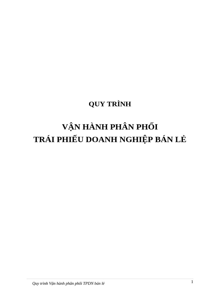 QTPPTP - Quy Trình .Hoang Anh | PDF