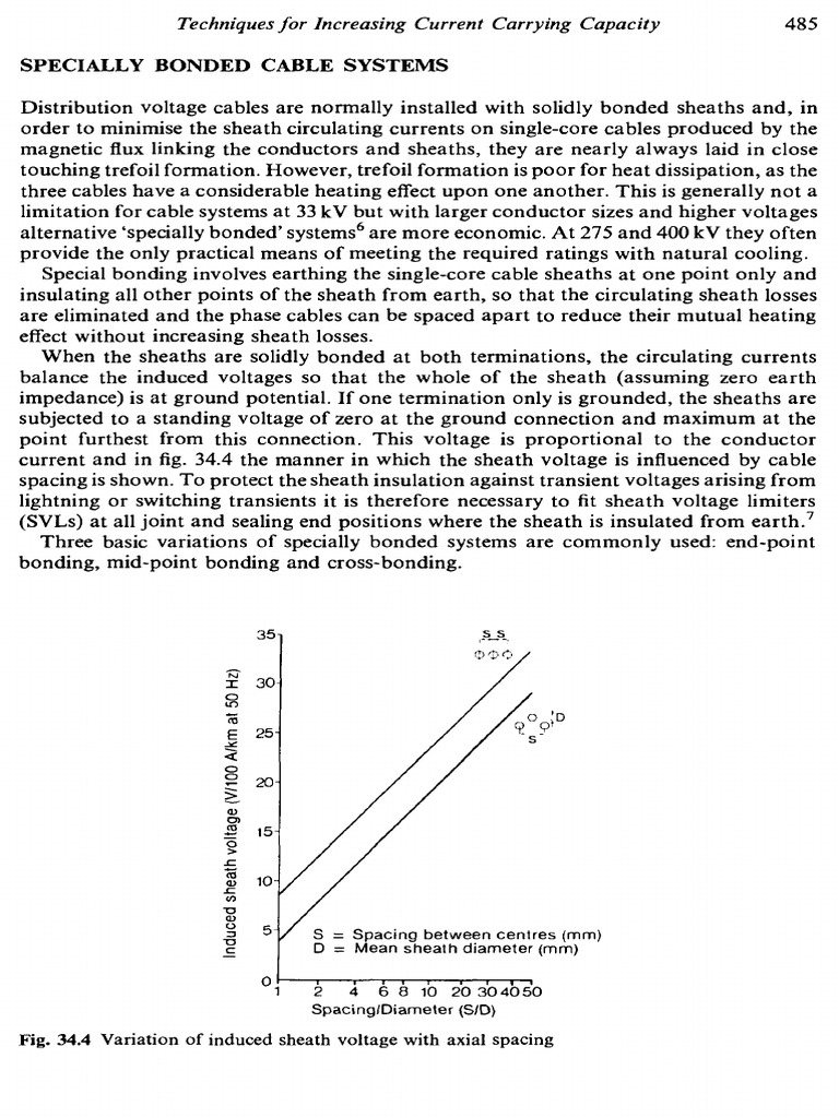 Cross Bonding | PDF | Insulator (Electricity) | Electricity
