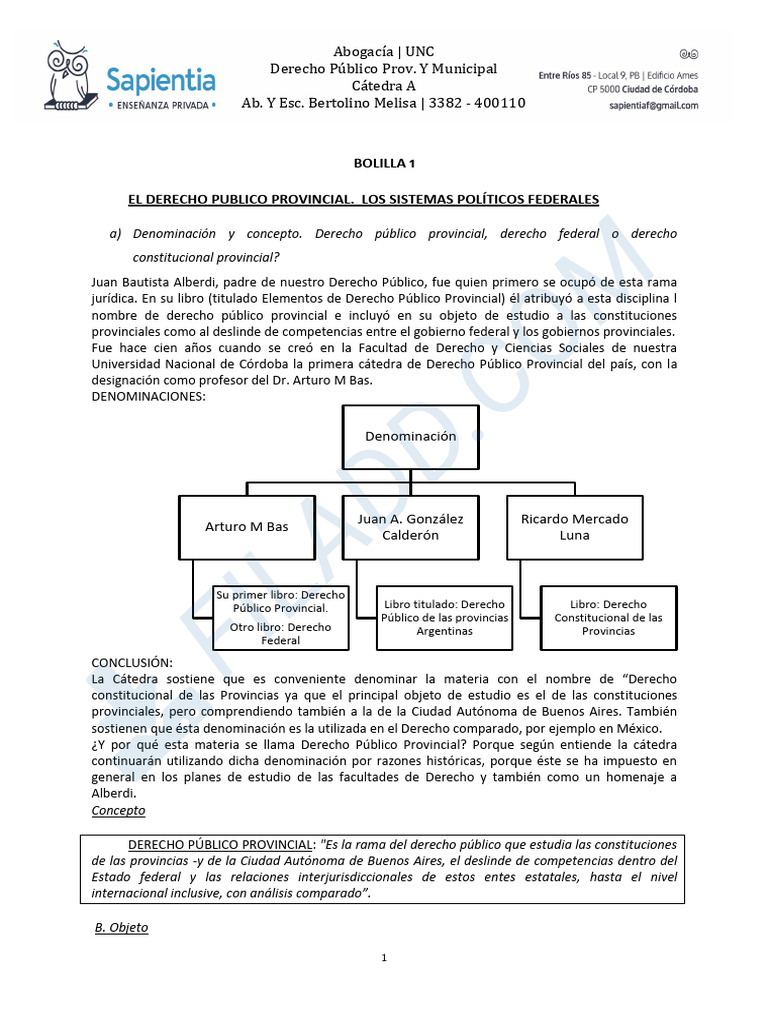 Resumen Derecho Publico Cat a Nuevo 1 | PDF | Federación | Federalismo