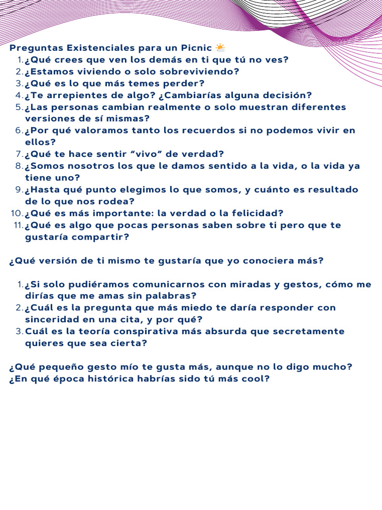Preguntas Filosoficas | PDF
