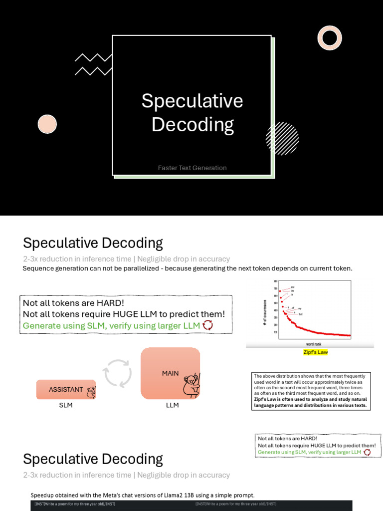 Speculative Decoding 1754457782 | PDF | Computing | Applied Mathematics