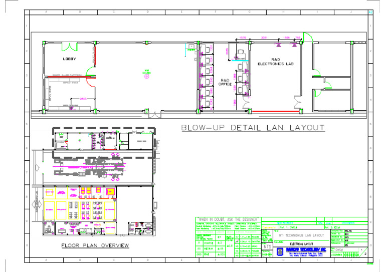 Technohub Offices For Approval-Lan1 | PDF