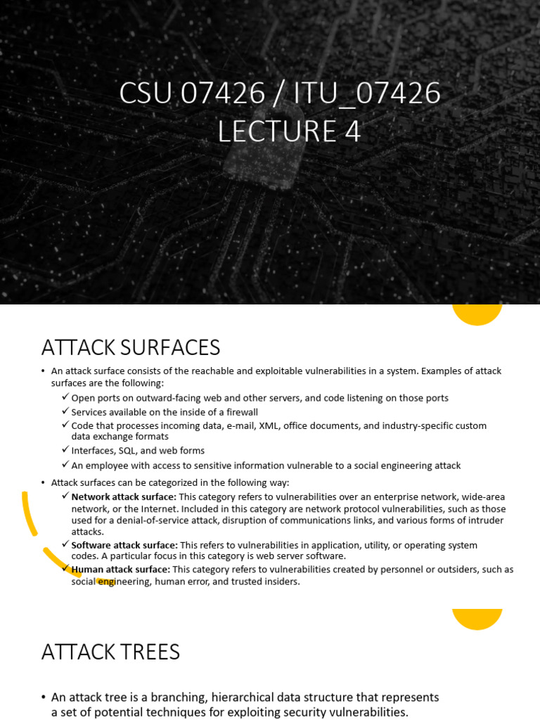 Lecture 4 | PDF | Security | Computer Security