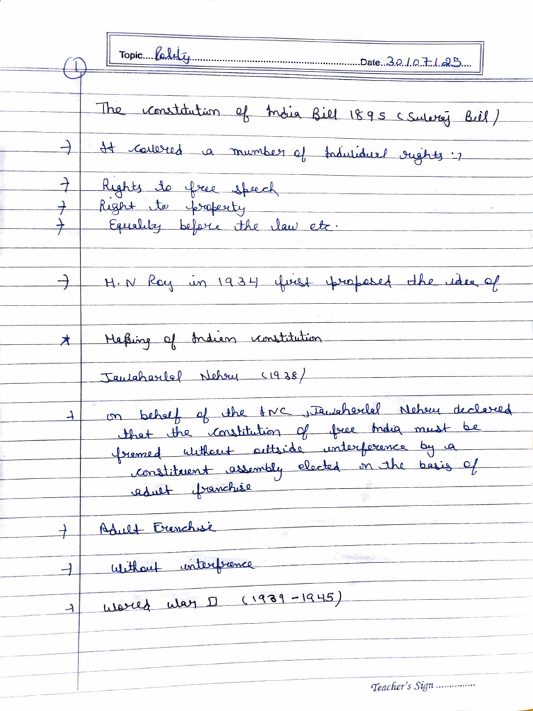 Political Notes | PDF