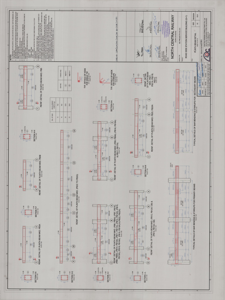 Road Side Station Building Sheet 07 of 12 | PDF