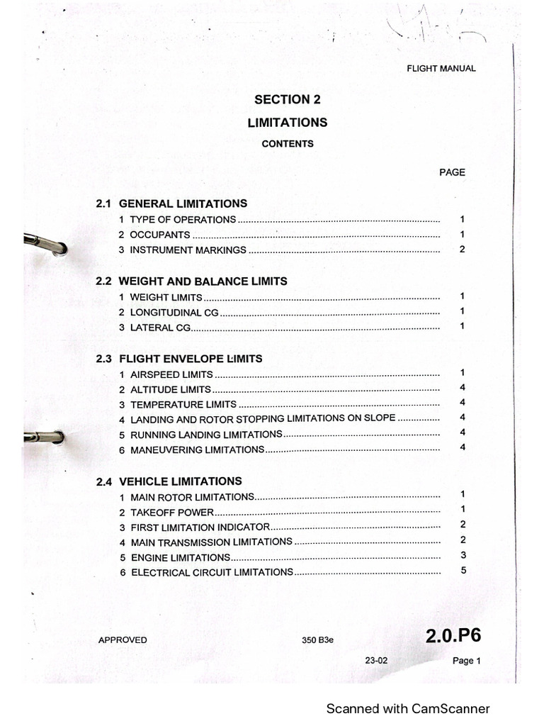 As50b3e Limitations | PDF