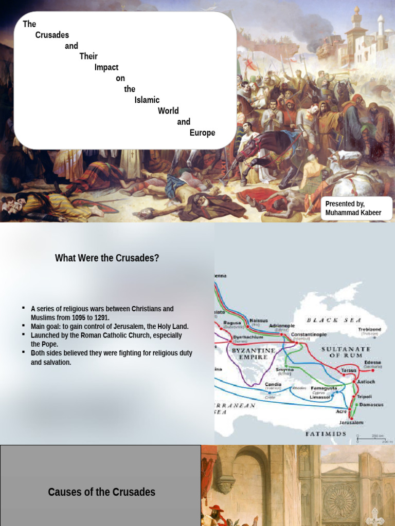 The Crusades and Their Impact On The Islamic World and Europe | PDF ...