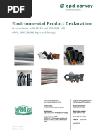 DR9 HDPE Pipe Data Sheet | PDF