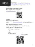 Hướng dẫn cài VGCA Sign Service | PDF