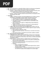 Character Evidence Chart | PDF | Witness Impeachment | Evidence (Law)