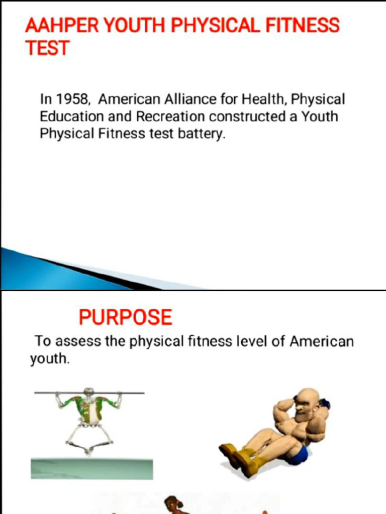 Aahper Youth Fitness Test | PDF