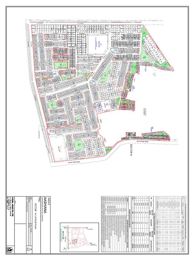 Sector M Layout PLSN | PDF