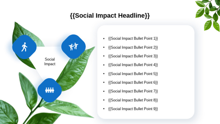 Social Impact With 9 Bullet Points | PDF