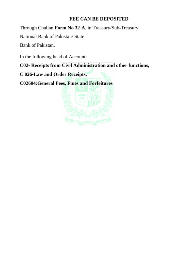 Challan Forms | PDF | Banks | Money