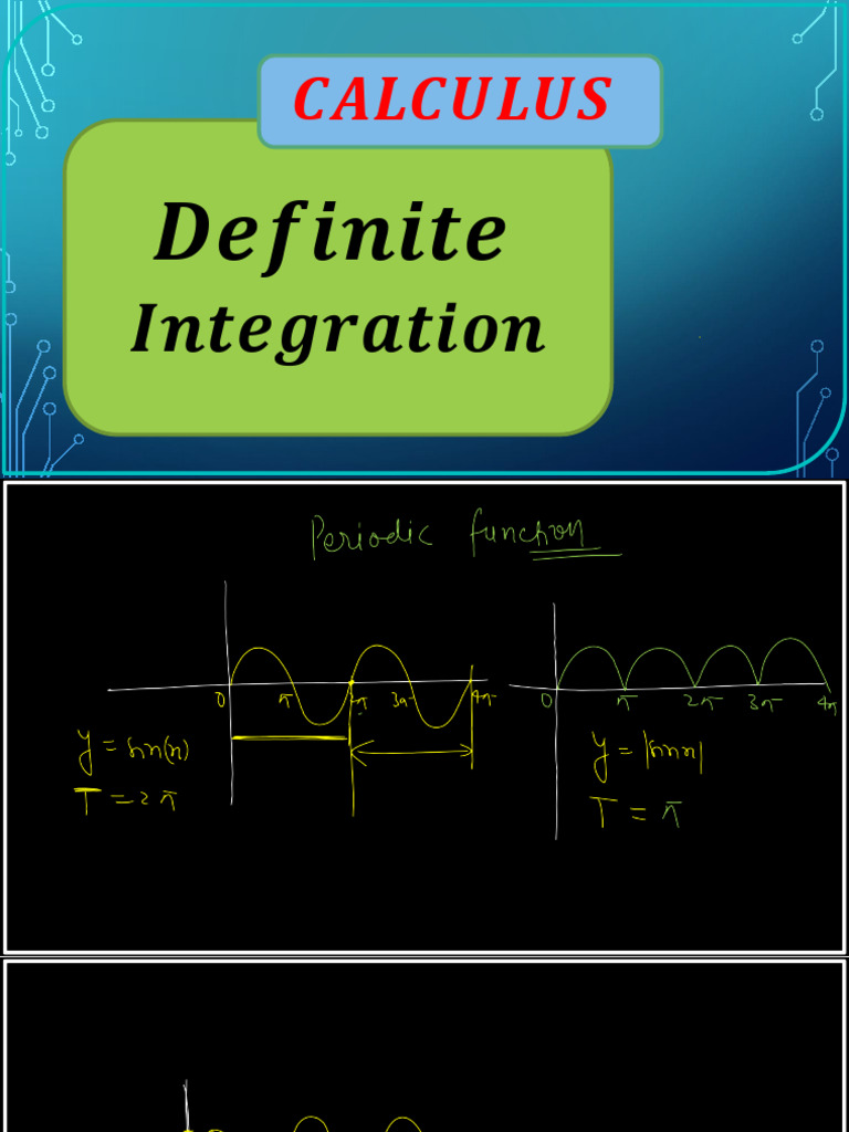 Definite Integration (Jee) Lec-08 | PDF