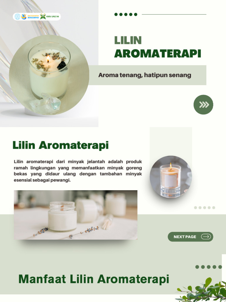 Lilin Aromaterapi | PDF