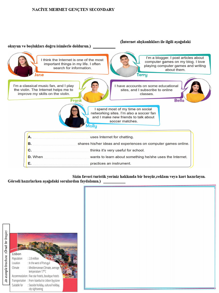 Ade 2.TERM 2.WRITTEN EXAM | PDF | Linguistics | Syntax