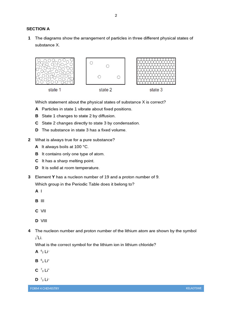 Matter, Atomic Structure | PDF | Atoms | Chemistry