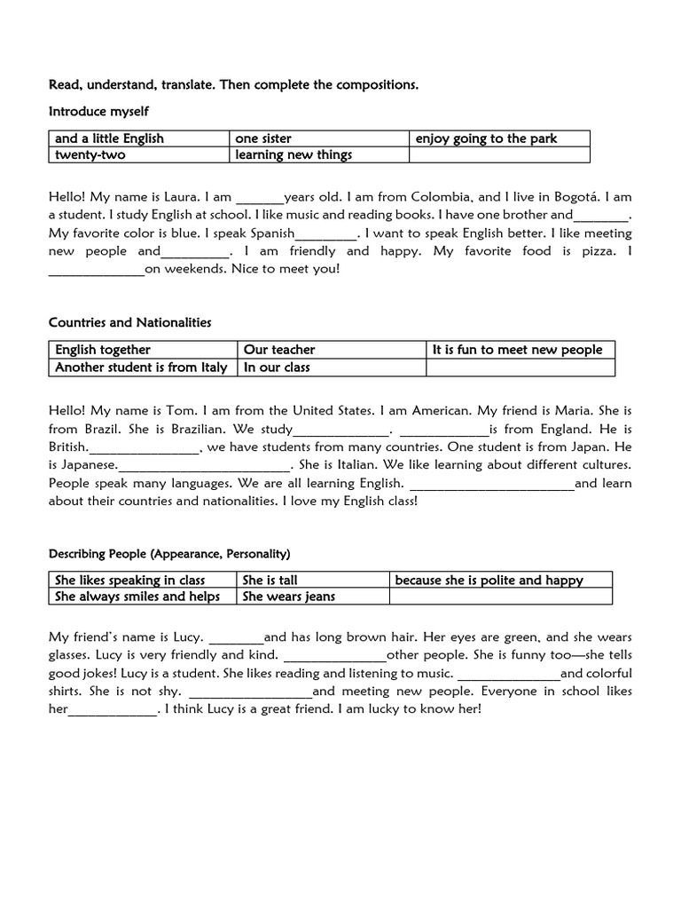 English Listening Activities 1st Bacc - 074841 | PDF