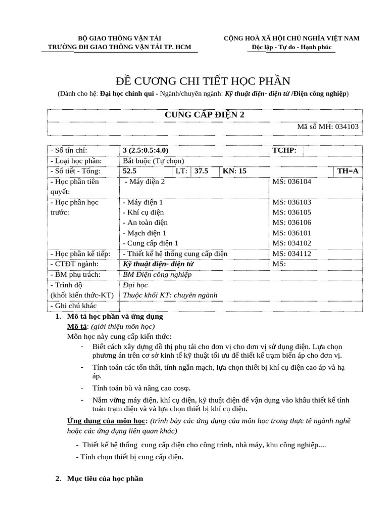 034103-Cung Cap Dien 2 | PDF