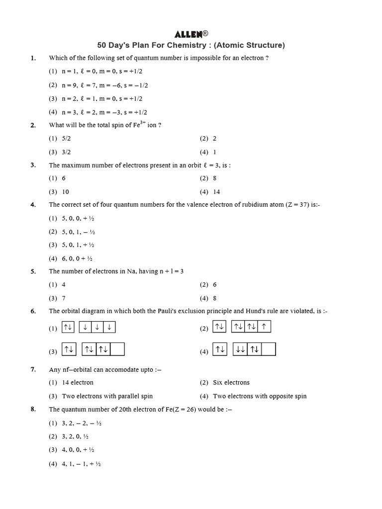 Atomic Structure Paper | PDF | Spectral Line | Electromagnetic Radiation