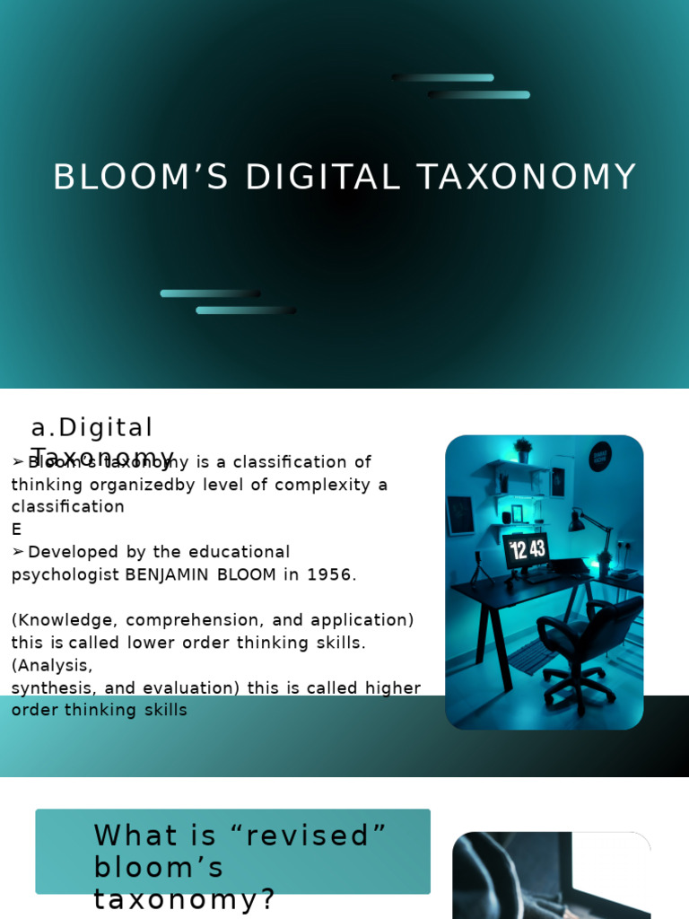 Bloom's Digital Taxonomy Explained | PDF