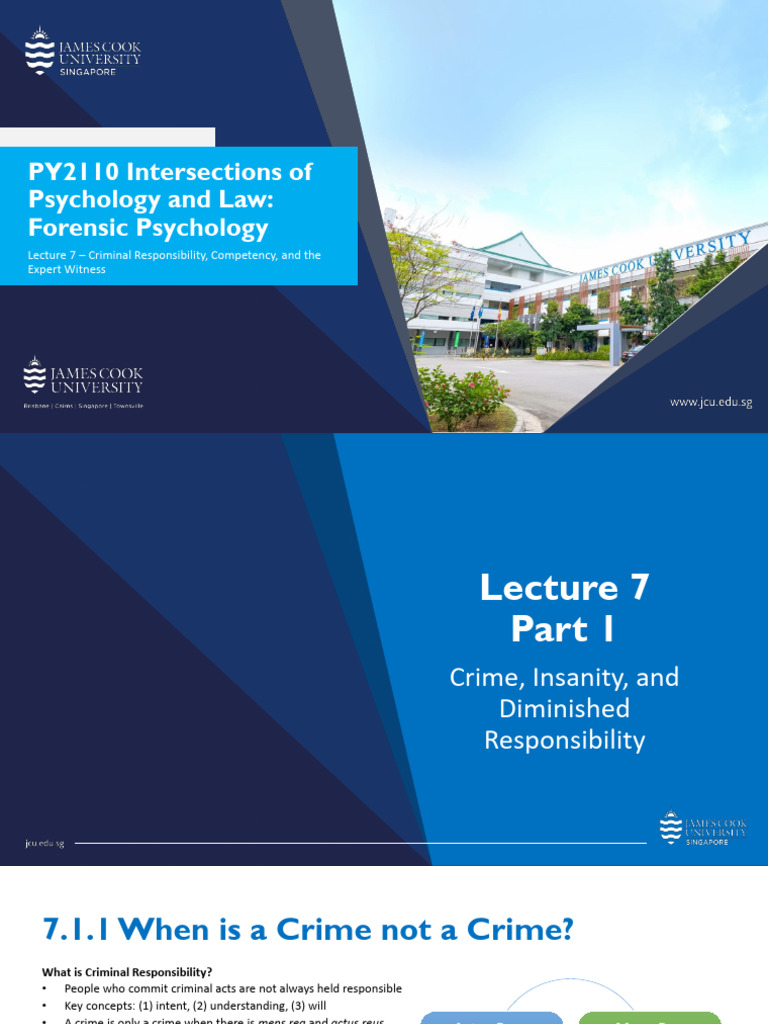 Age of Criminal Responsibility in Australia | PDF | Competence (Law ...