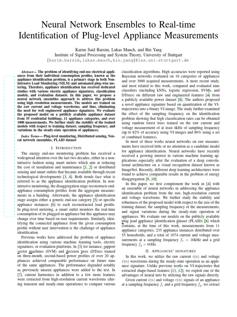 Neural Network Ensembles To Real-Time | PDF | Statistical ...