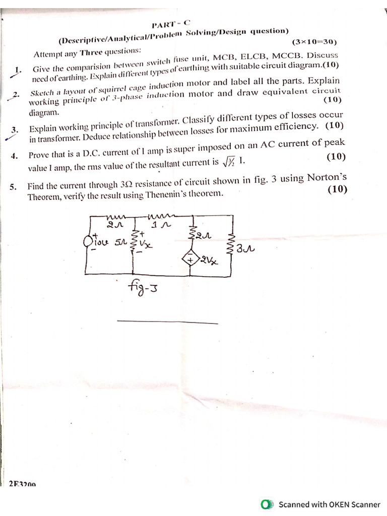 RTU Paper 2022 - 3 | PDF