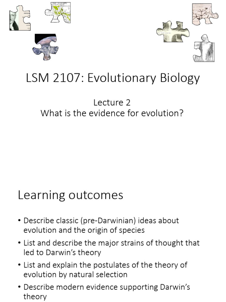Darwin's Postulates of Evolution | PDF | Evolution | Natural Selection