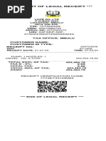 EFD - Receipt Verification | PDF