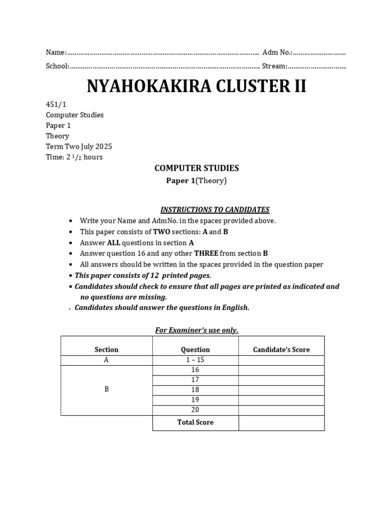 Comp PP1 | PDF | Computing | Computer Science