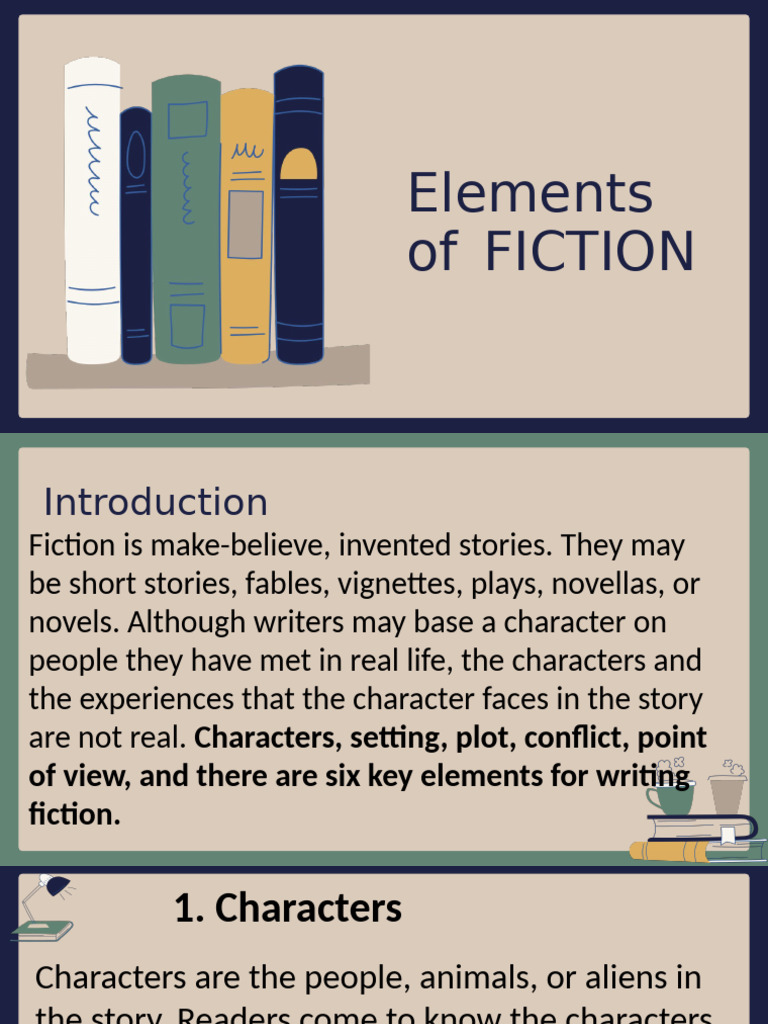 Key Elements of Fiction Explained | PDF | Narration | Plot (Narrative)