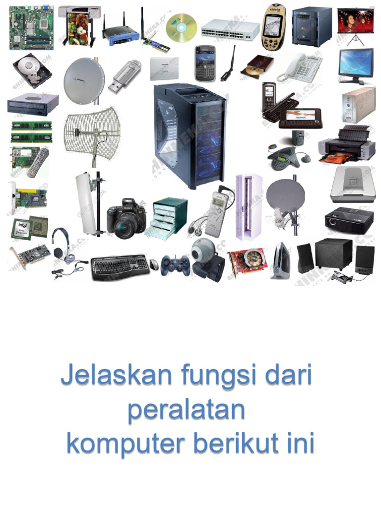 Fungsi Peralatan Komputer Lengkap | PDF