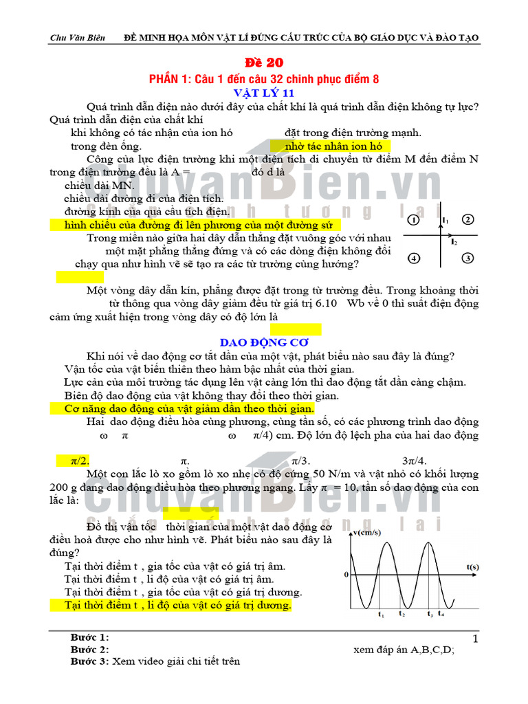 Đề 20 (30 - 03 - 2023) | PDF