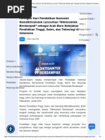 2025 05 05 Surat Penyebaran Logo Dan Gerakan Diktisaintek Berdampak | PDF