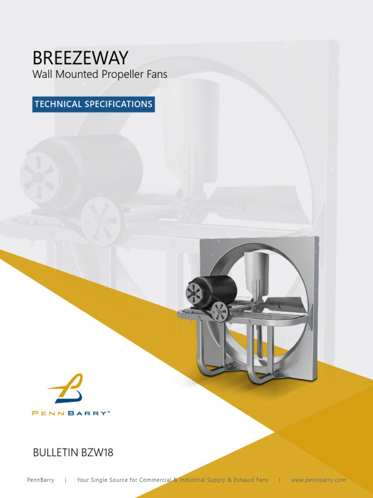 Pennbarry BREEZEWAY Catalogue TS v4 | PDF | Horsepower | Mechanical ...