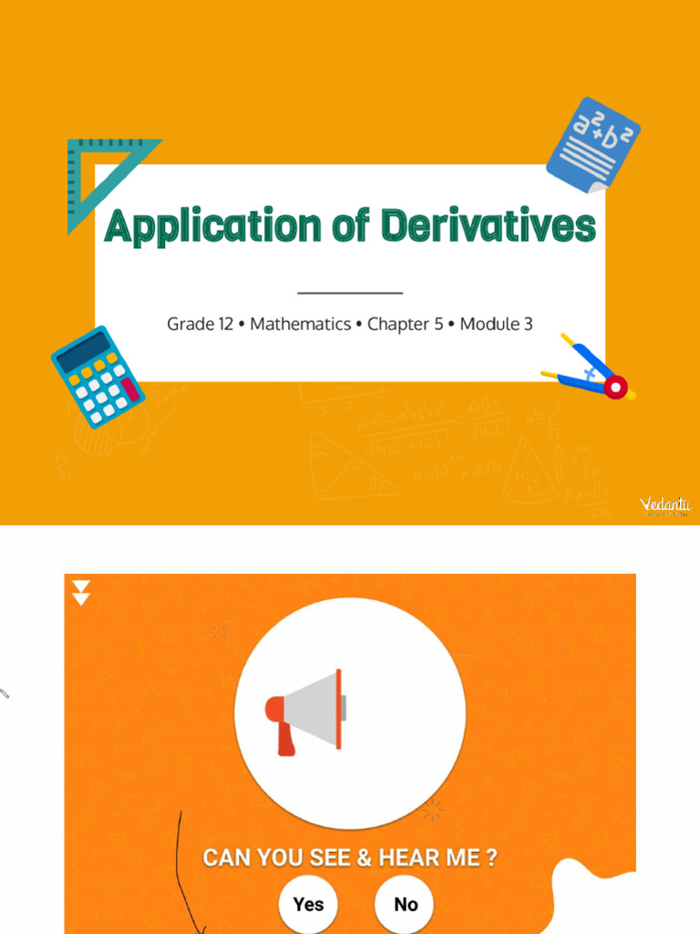 Application of Derivatives Overview | PDF