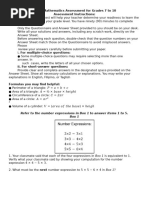 Complete Rapid Mathematics Assessment G7 To G10 e | PDF | Area ...