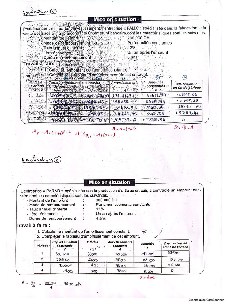 Ch7 (Gestion) TD | PDF