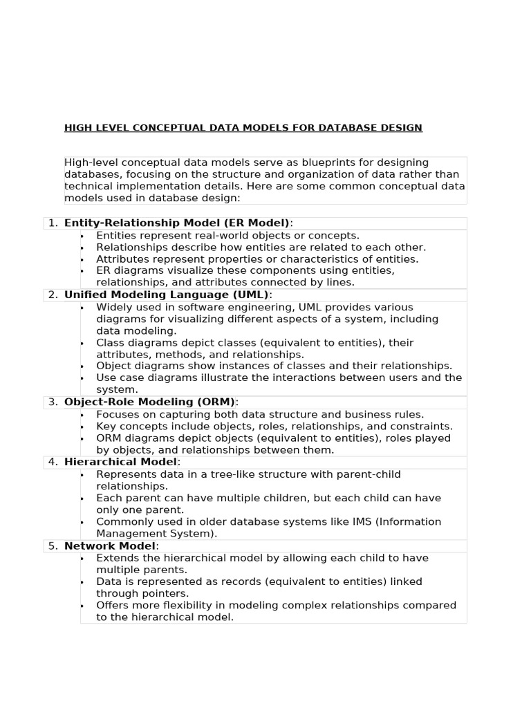 Database Design Roles Explained | PDF | Databases | Conceptual Model